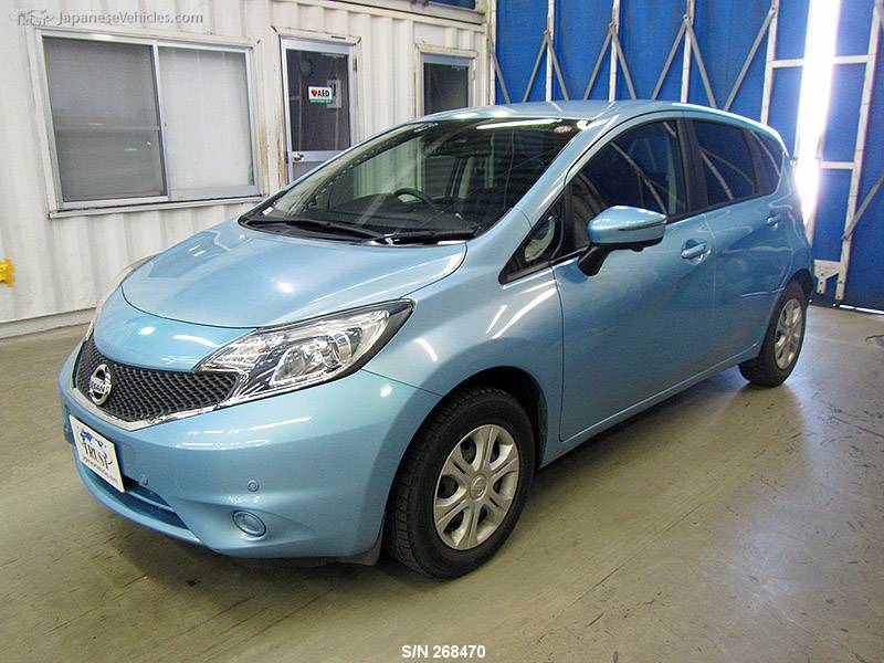 NISSAN NOTE, X DIG-S V-SLC, 2014, S/N 268470 Для продажи | TRUST Japan
