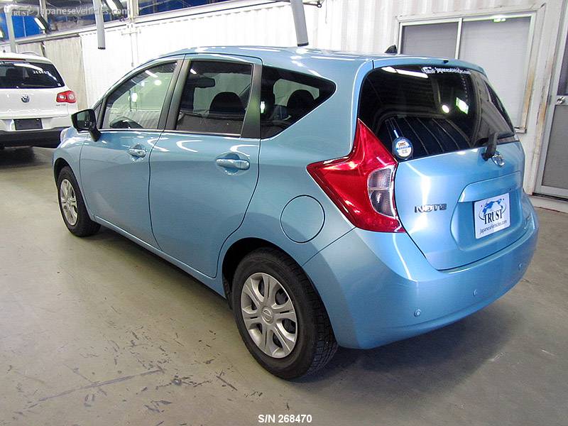 NISSAN NOTE, X DIG-S V-SLC, 2014, S/N 268470 Для продажи | TRUST Japan